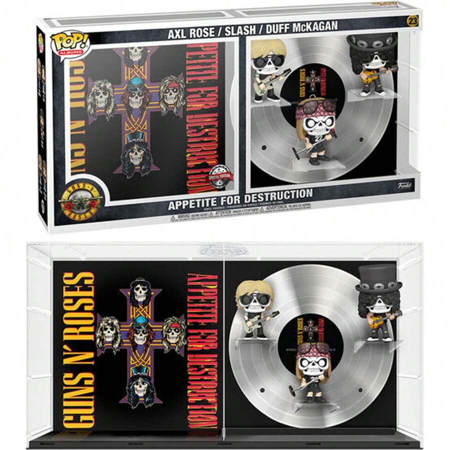 Funko POP ALBUM DELUXE FIGURES GUNS N ROSES APPETITE FOR DESTRUCTION ...