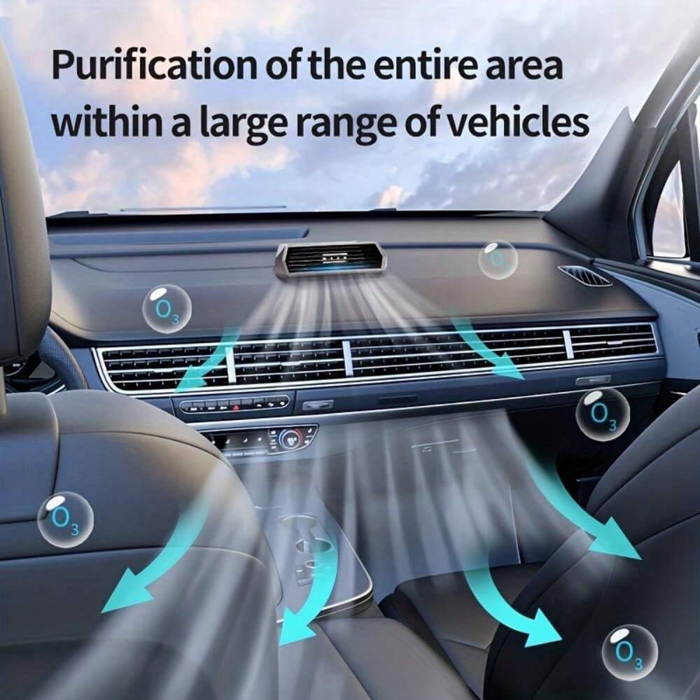 Solar Powered Car Air Purifier, Auto Park Operation, Effectively ...