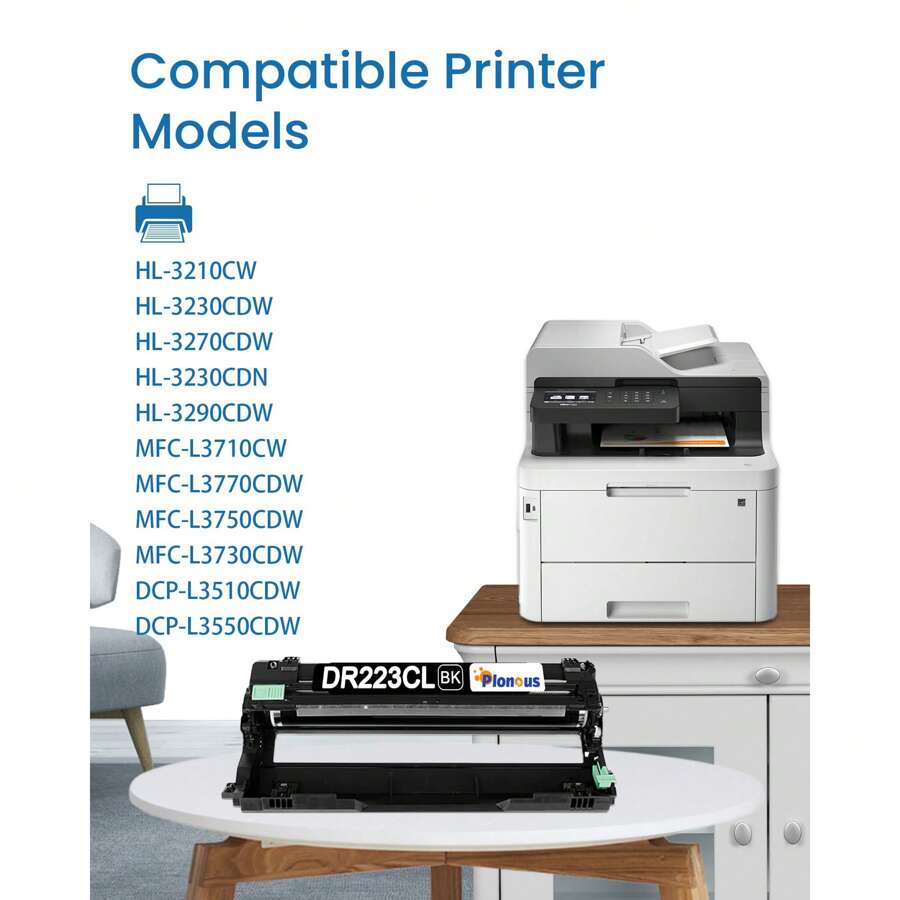 DR223 Drum Unit 1 Pack Replacement For Brother DR223 Drum Cartridge ...