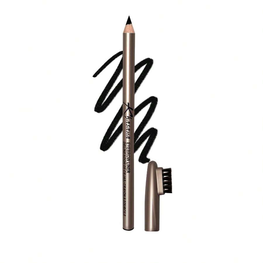 Long-Lasting Waterproof Eyebrow Pencil With Brush, Sharpenable ...