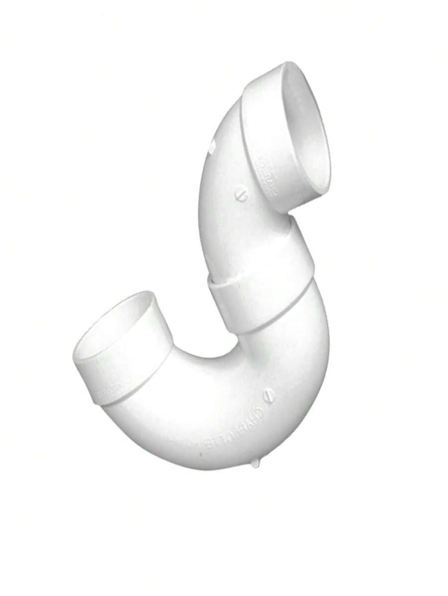 4 In. Hub X 4 In. Dia. Hub PVC Pipe Schedule 40 P-Trap, White | SHEIN USA
