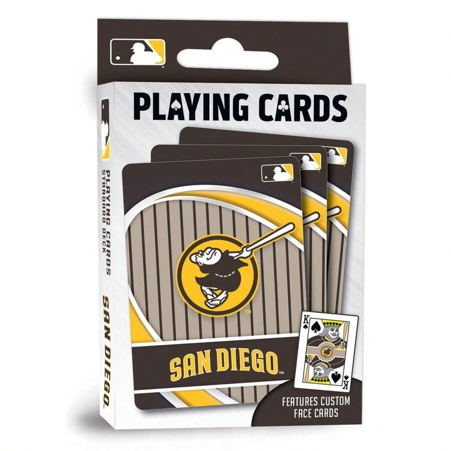 Masterpieces Masterpieces San Diego Padres Friar Playing Cards 54 Card ...