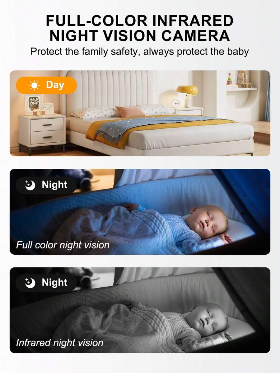 Teruhal 1 pieza Cámara de seguridad inalámbrica WiFi HD 1080P, video ...