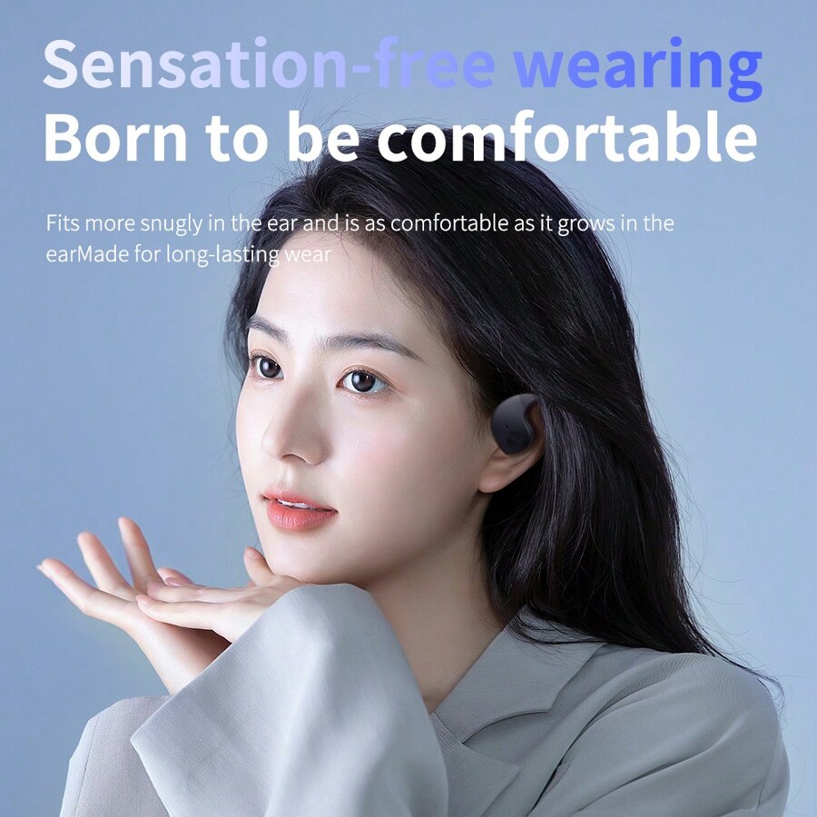 JM13 Pro Air Conduction Sports TWS Earbuds HiFi Bass Stereo Earphones Wireless Mini Speaker Open ...