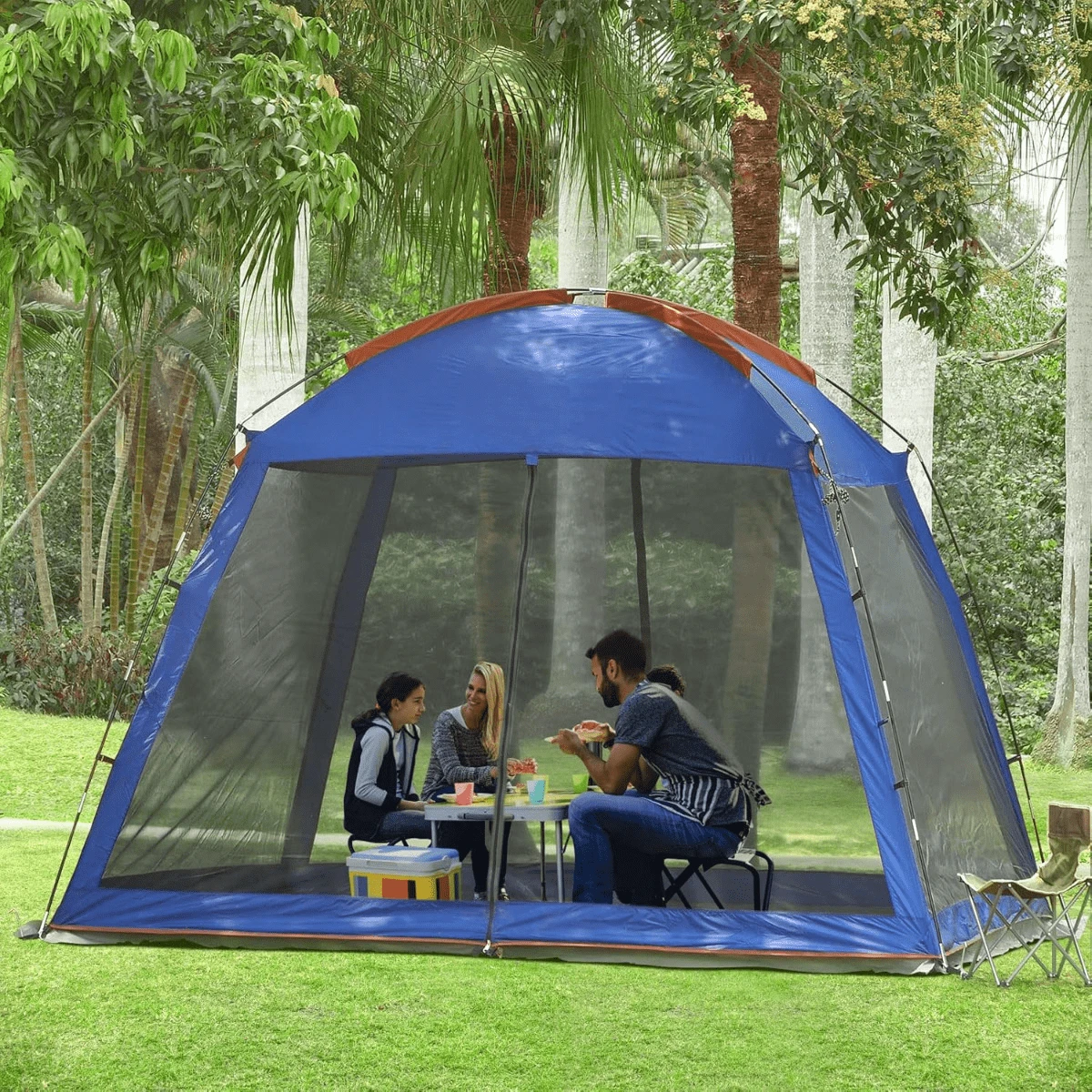 Screen House 10 X 10 Ft Screened Mesh Net Wall Canopy Tent Screen ...