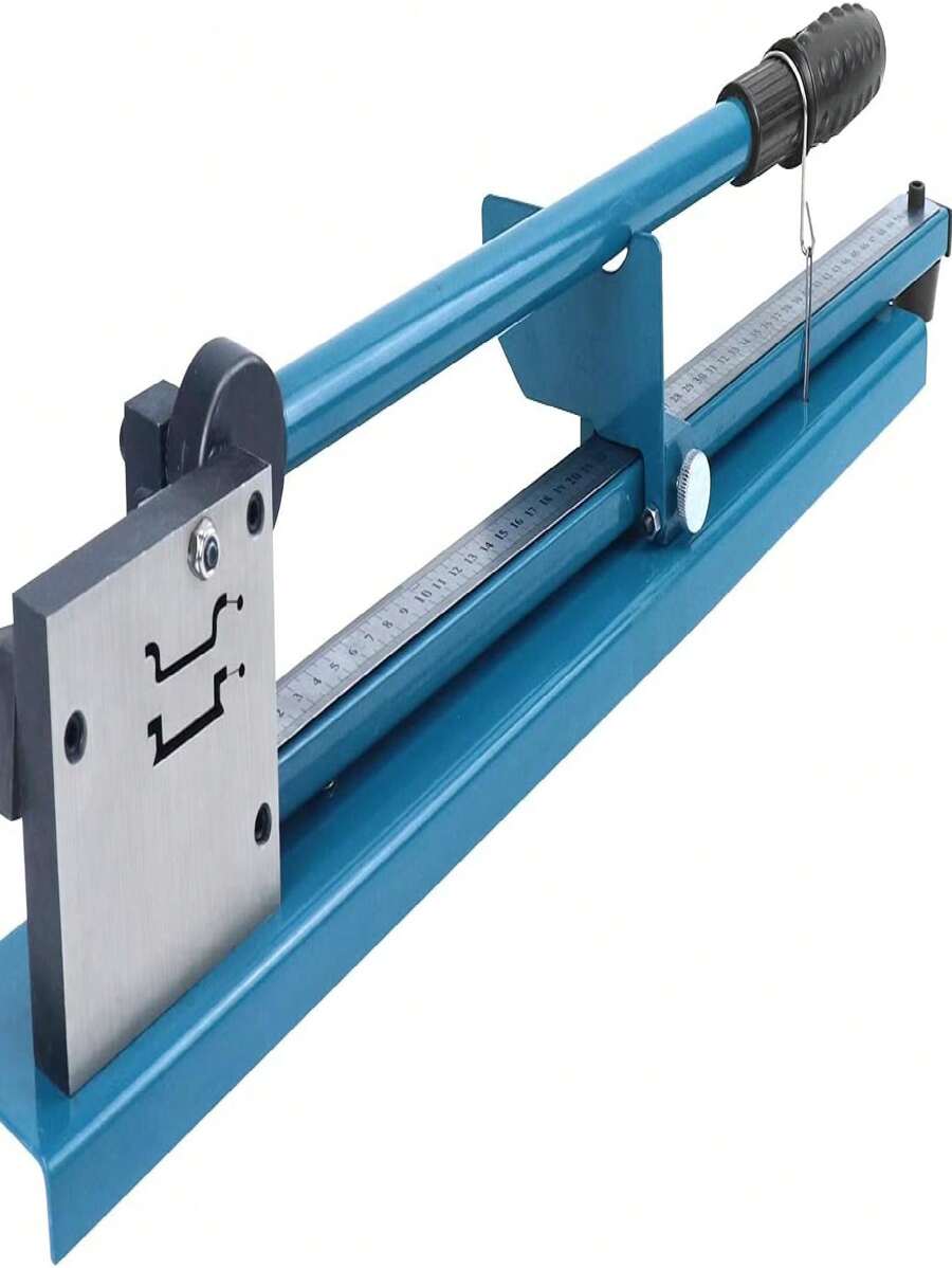 Din Rail Cutter, Double Groove Rail Cutter Tool W/Dual Scale Measuring ...