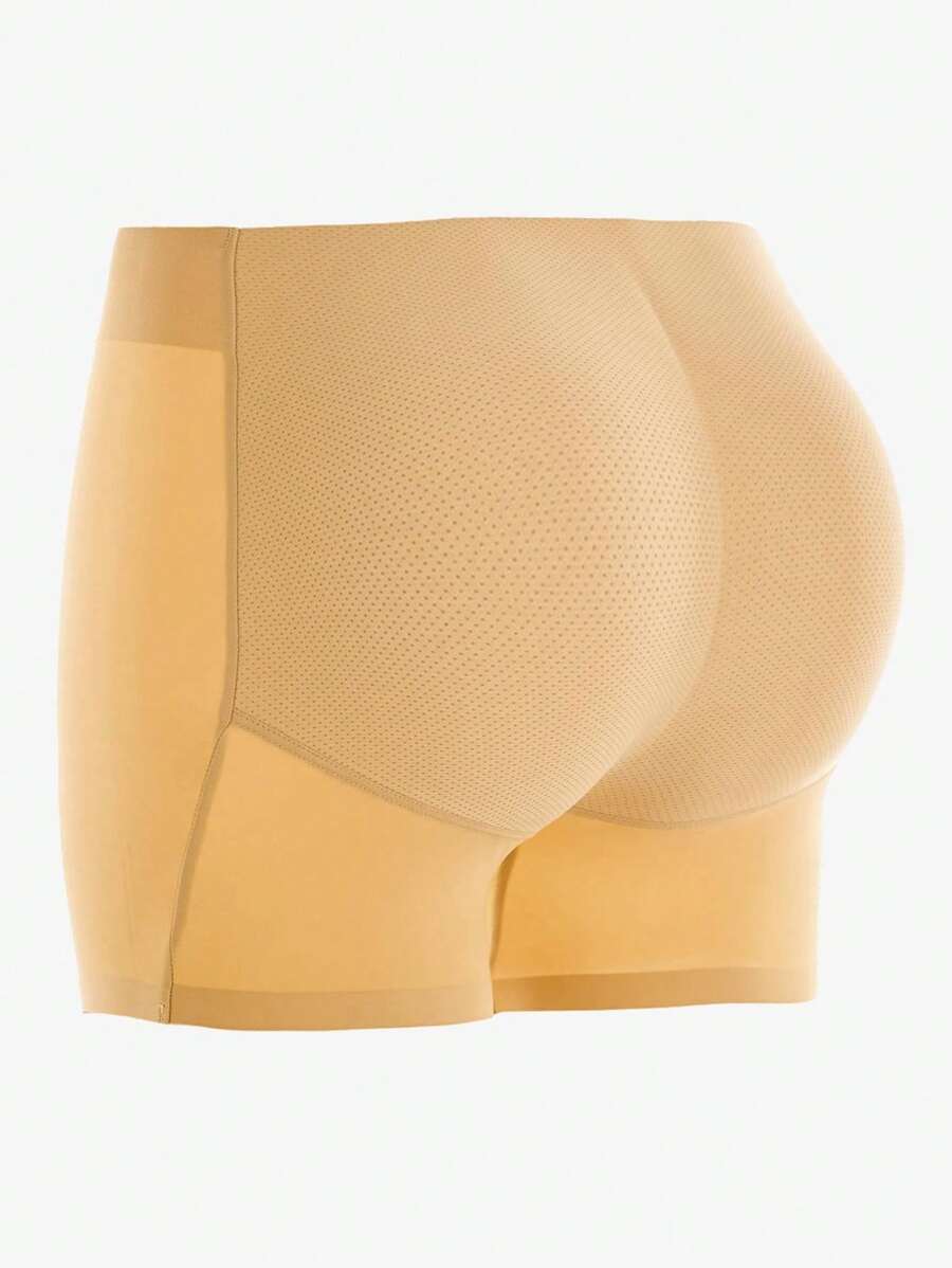 Women Seamless Butt Lifting Shorts With Padded Hip Enhancer Tummy Control Shapewear Shorts