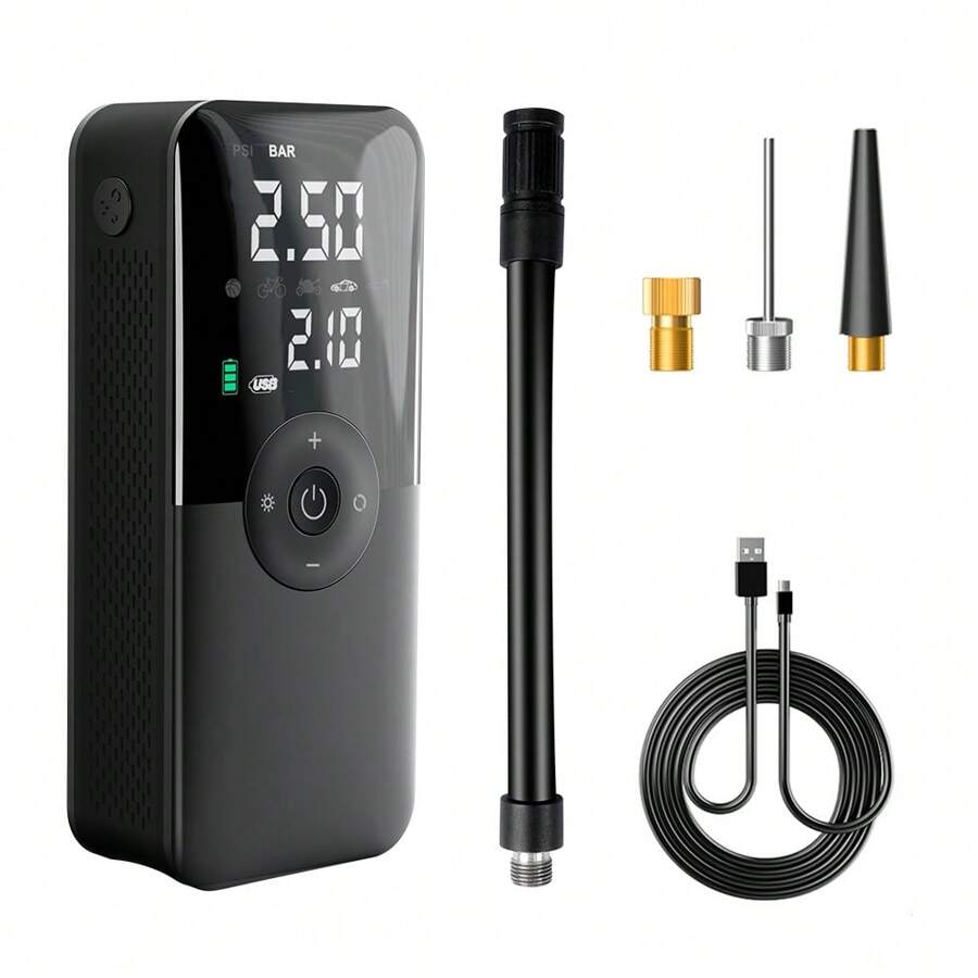 Carsun Upgraded Wireless Digital Tire Inflator With LED Light, Car Air ...