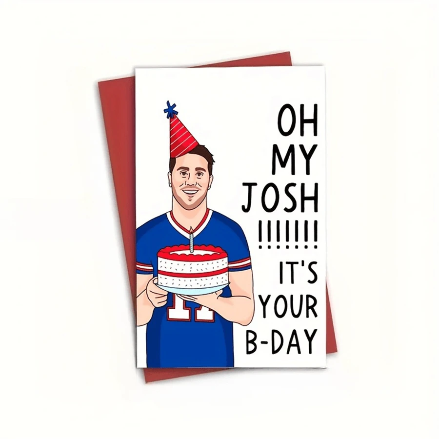 Funny Birthday Card Humorous Punny Design Colorful Illustrations Anyone Can Receive