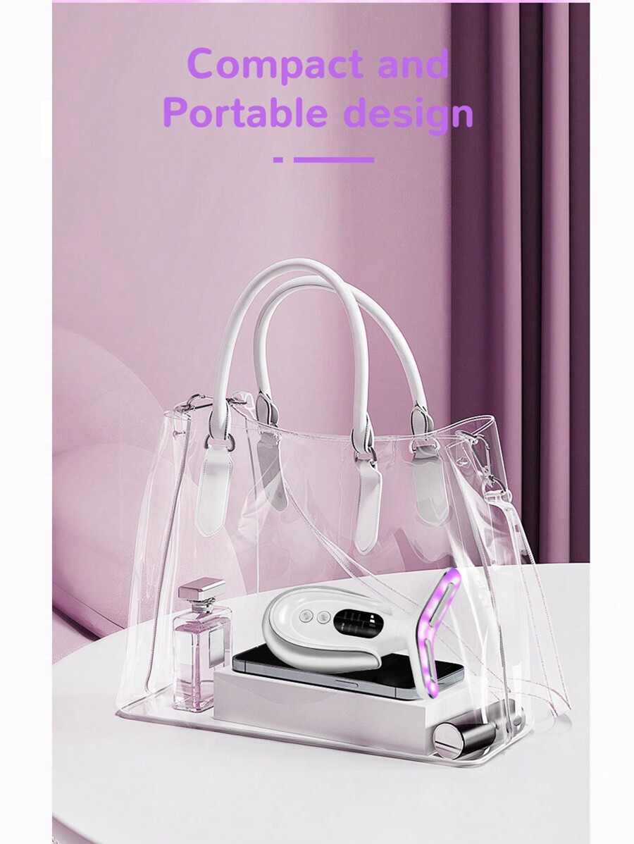 Home Face And Neck Massage Tool, Face Massager, 7-Color LED Light Mode ...