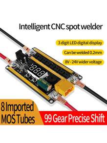 Spot Welder Kit 99 Levels 12v 2400a Handheld Portable Diy Spot Welding ...