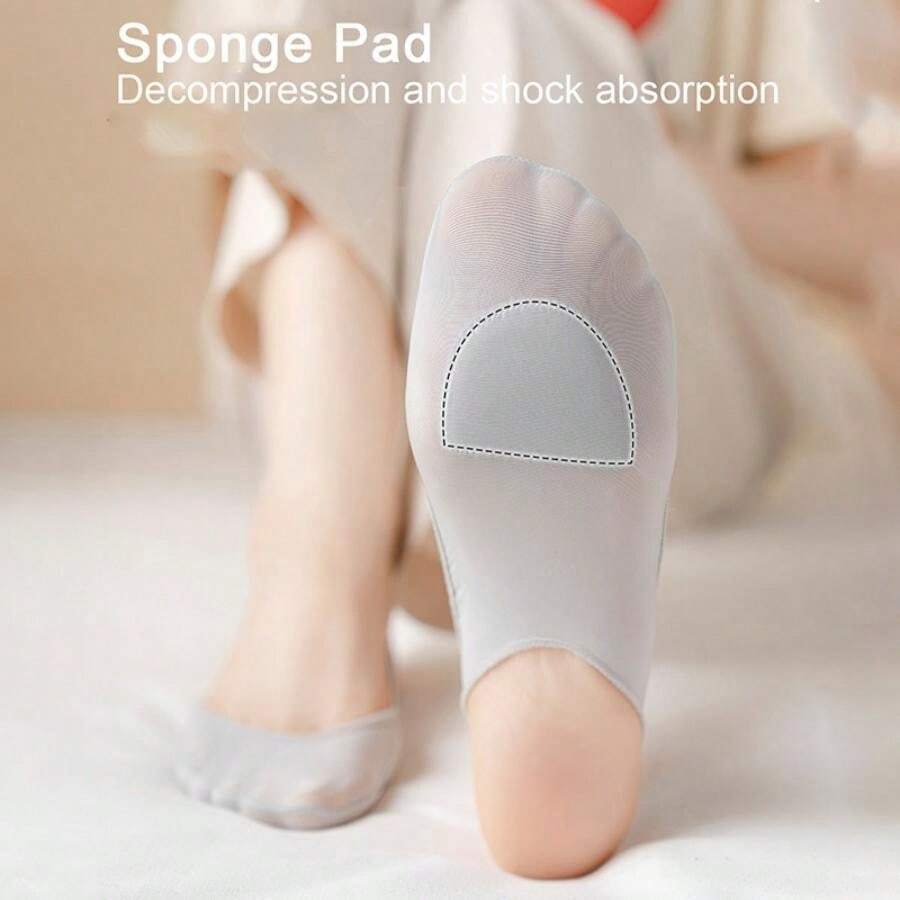 3 Pairs Sock-Style Ball Of Foot Cushions Metatarsal Pads For Relieving ...