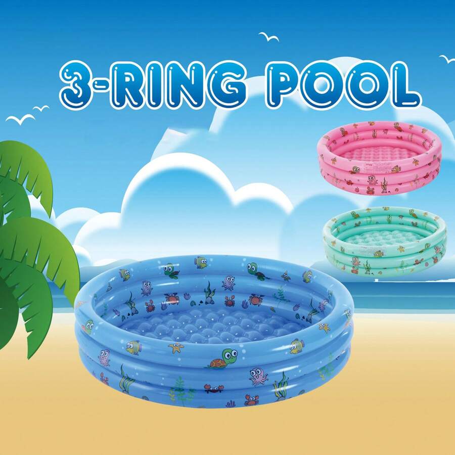 Swimming Pool Circular Pool Children's Inflatable Pool Infant Ocean ...