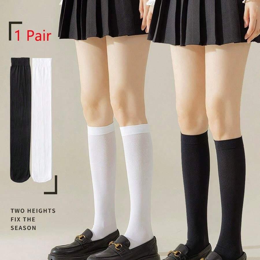 1 Pair Medical Grade Open Toe Compression Socks - 20-30mmHg Knee High ...