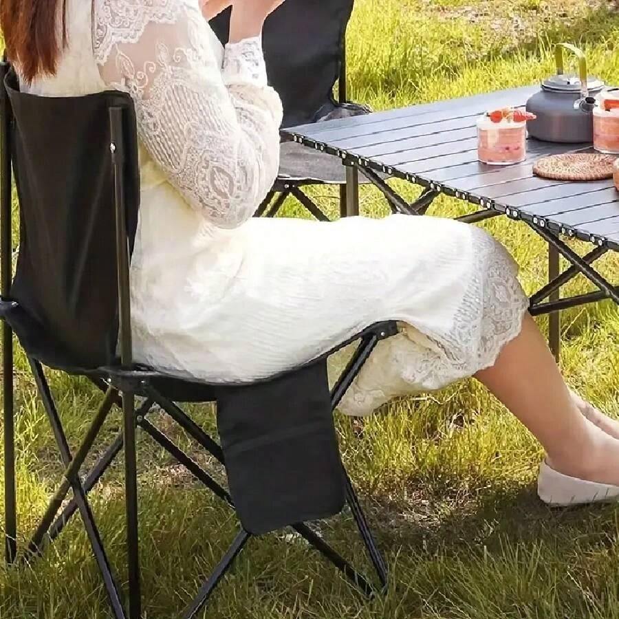 Outdoor Folding Table And Chairs Set, Camping Barbecue Griddle Table ...