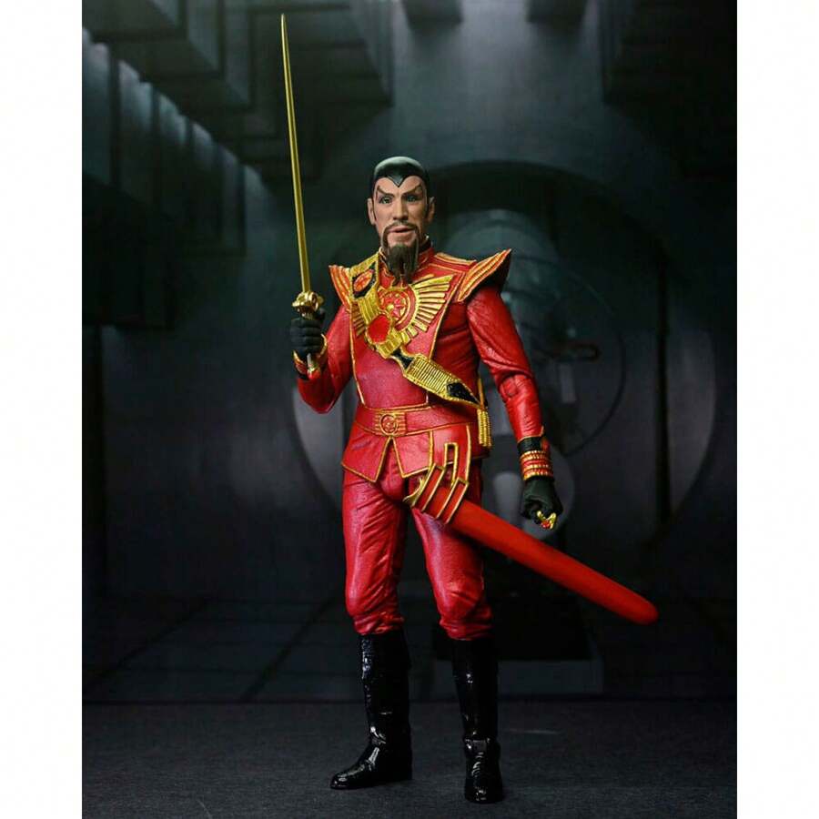 ULTIMATE MING RED MILITARY OUTFIT FLASH GORDON FIGURE 1980 18CM - High ...