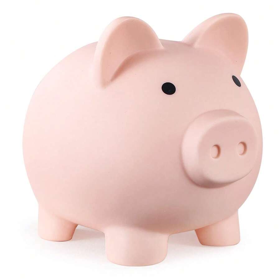 Piggy Bank, Unbreakable Plastic Money Bank, Coin Bank For Girls And ...