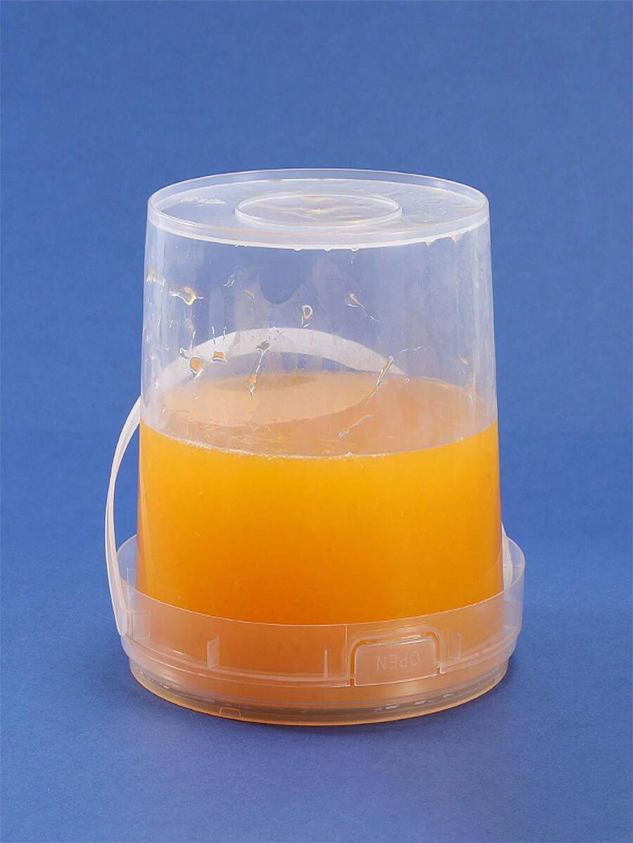 1000ML-3000ML Round Handled Container With Lid, Suitable For Beverage ...