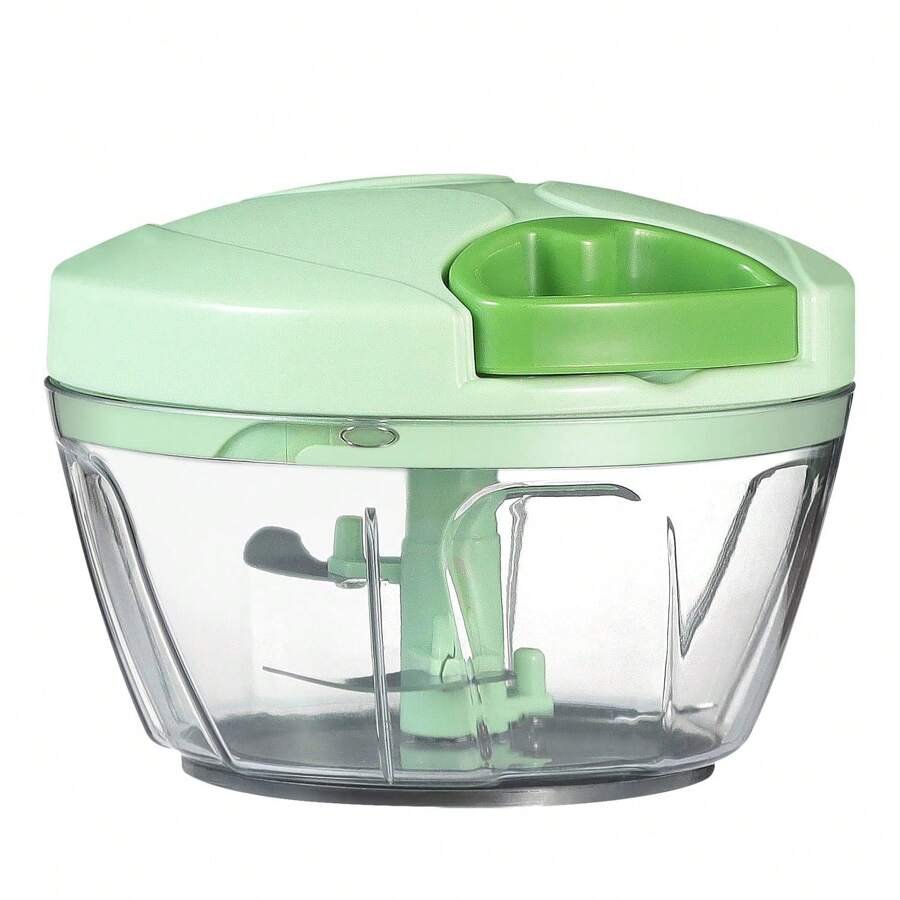 Manual Food Processor Vegetable Chopper, Portable Hand Pull String ...