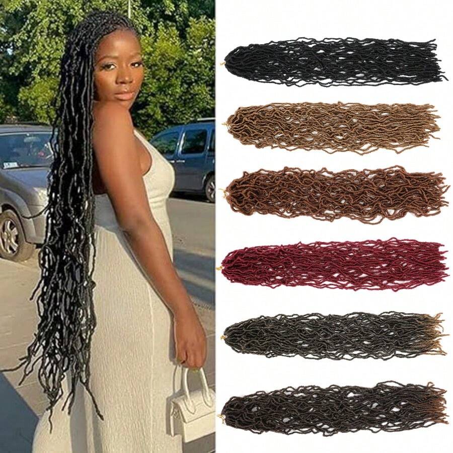 91,44 cm Nouvelle tresse au crochet Faux Locs Super Longue de 36 pouces ...