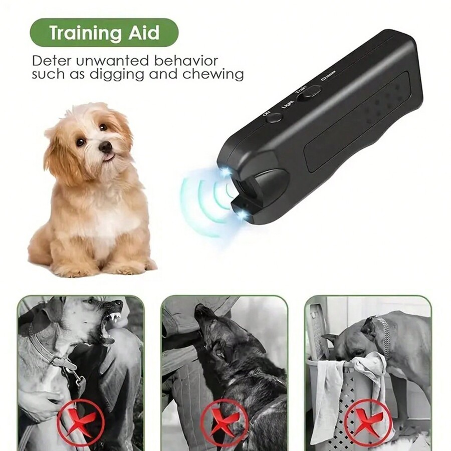 Ultrasonic Dog Chaser, Portable Dog Repellent Device, Dog Anti-Barking ...
