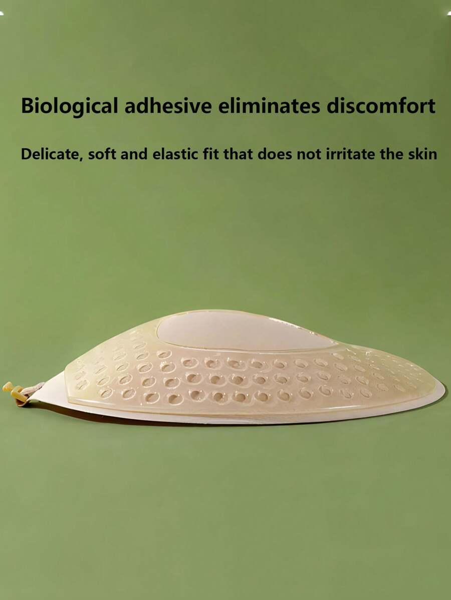 4pcs/Set (2 Black + 2 Skin Color) Strapless Sticky Silicone Backless ...