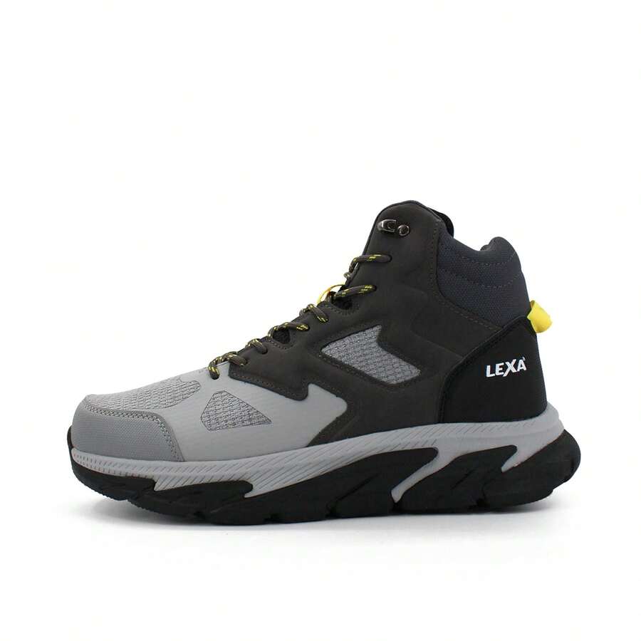 JEKO Men's Hiking Shoes Leather Low-Top Hiking Shoes For Outdoor ...
