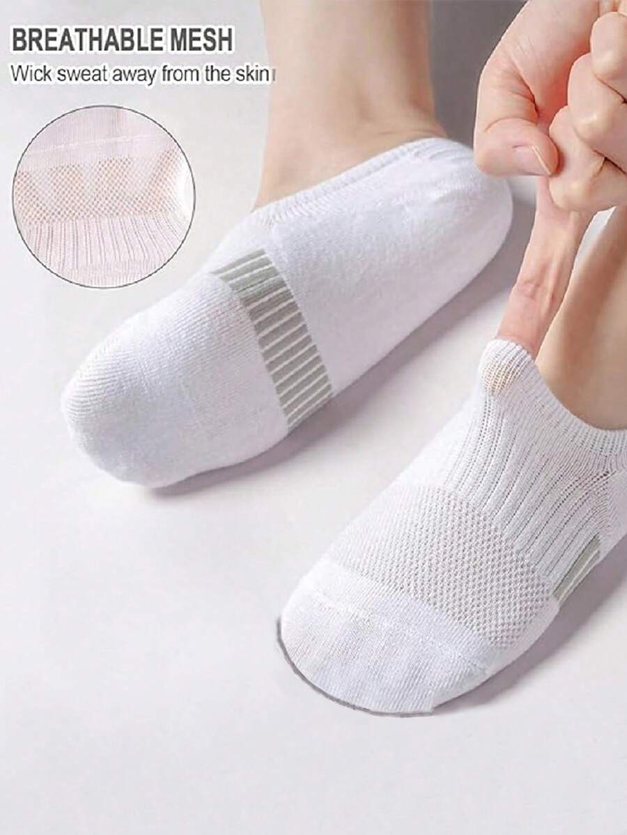 20 pares de calcetines cortos de verano multicolor para mujer ...