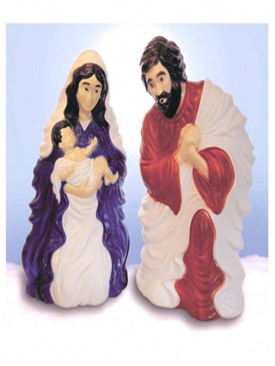 Unbeatablesale Union Products 238831 28 In. Plastic Nativity Set With ...