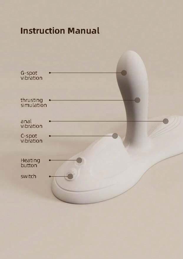 Tampon vibrant intelligent ZALO Flora pour stimulation du clitoris, du point G et anale chez les ...