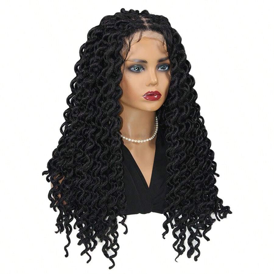 Lush Faux Locs River Locks Twists Braids Synthetic Full Lace Front ...