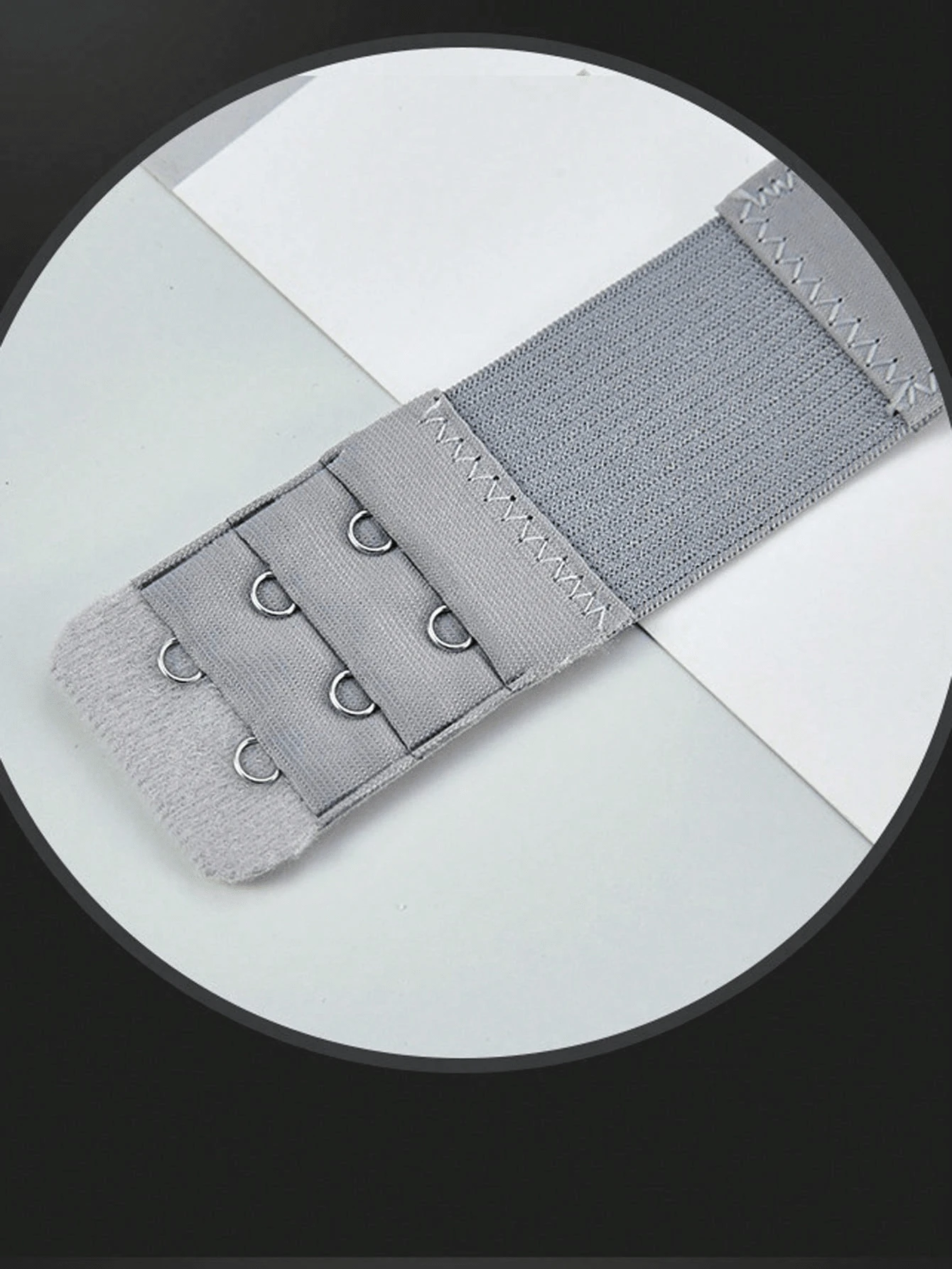 5pcs Peach 3-Row 2-Clasp Stainless Steel Bra Extenders With Back Hooks ...