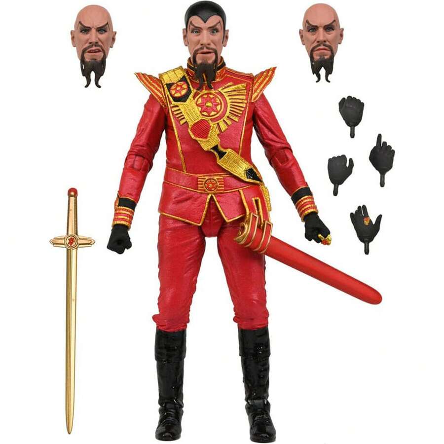 Banpresto | FIGURA ULTIMATE MING RED MILITARY OUTFIT FLASH GORDON 1980 18CM - Figura ...