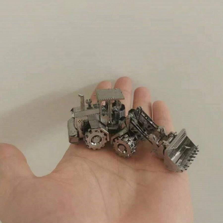 3D Metal Puzzle Model Kit DIY Assembly - Construction Vehicles Set ...