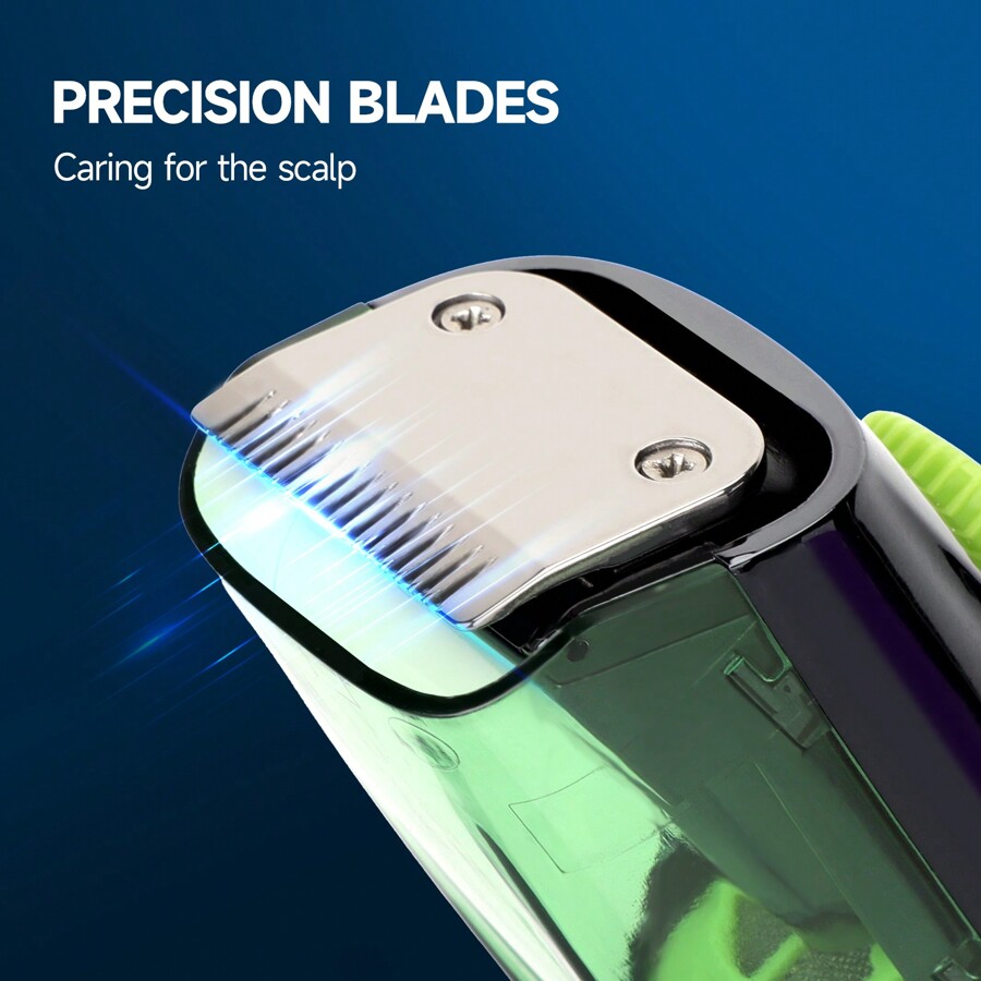 Men Electric Beard Trimmer, Vacuum Hair Trimmer And Mustache Shaver ...