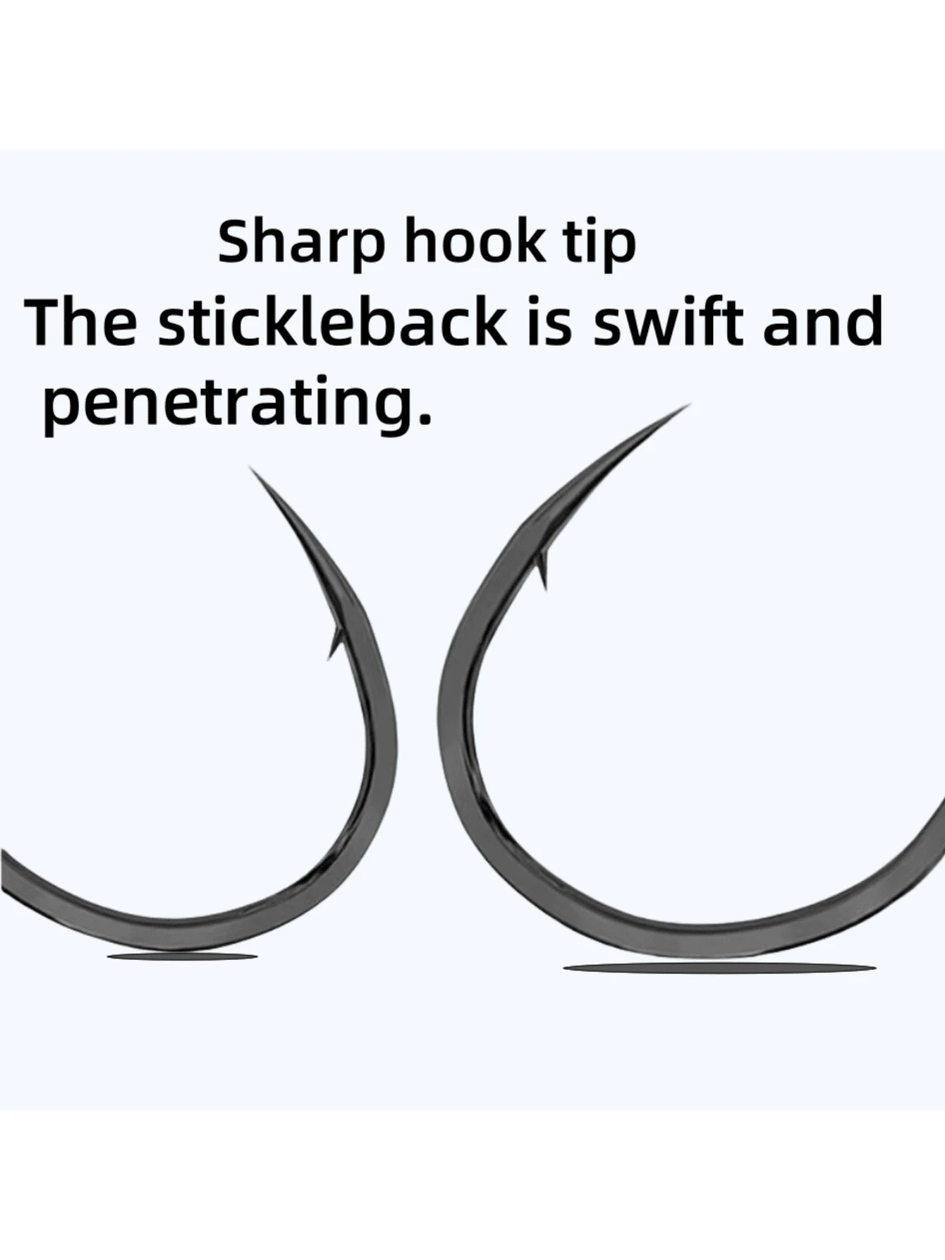Bulk Pack Offset Fish Hooks For Pier Fishing, Sea Fishing, River ...