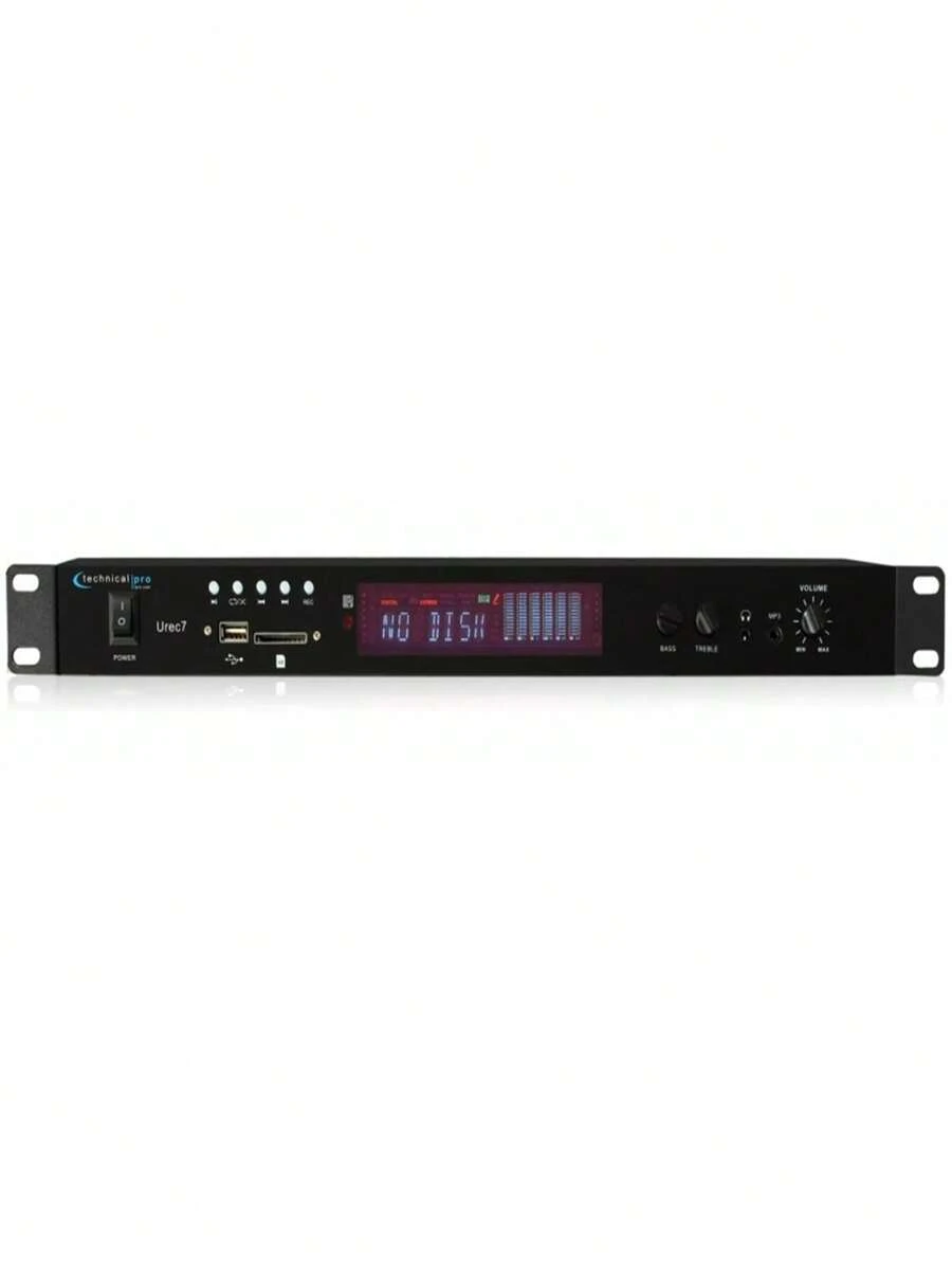 Unbeatablesale Technical Pro Urec7 Professional Rack Mountable USB-SD ...