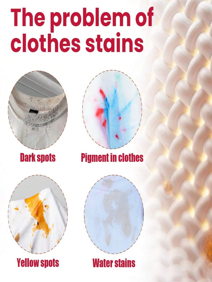 Clothing Stain Remover Wet Wipes, Gentle Cleaning For Persistent Stains ...