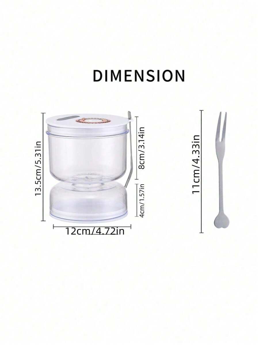 1pc Kitchen Wet And Dry Separated Kimchi Fermentation Container With ...