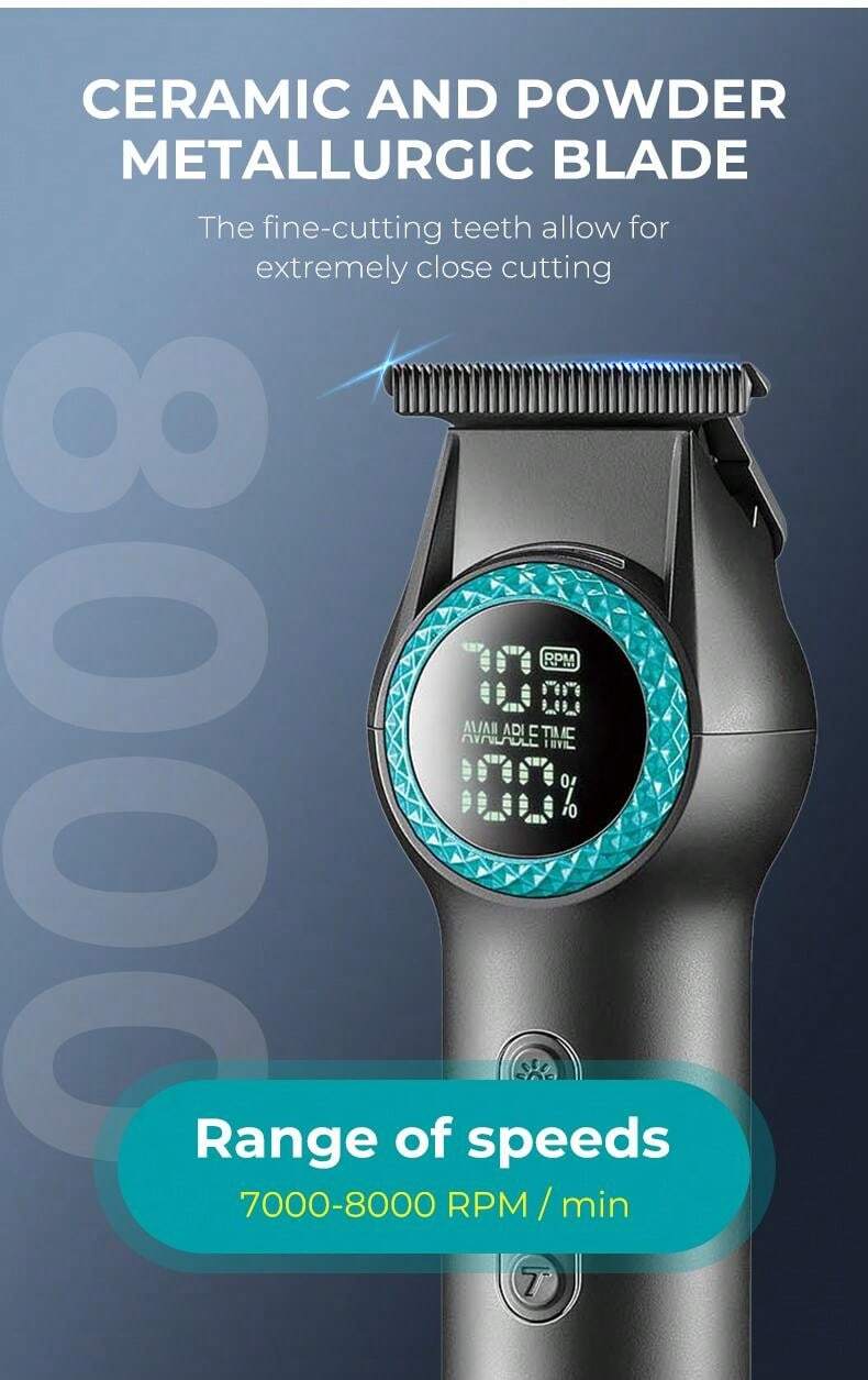 VGR V-990 Barber Cordless Rechargeable Professional Hair Trimmer For ...