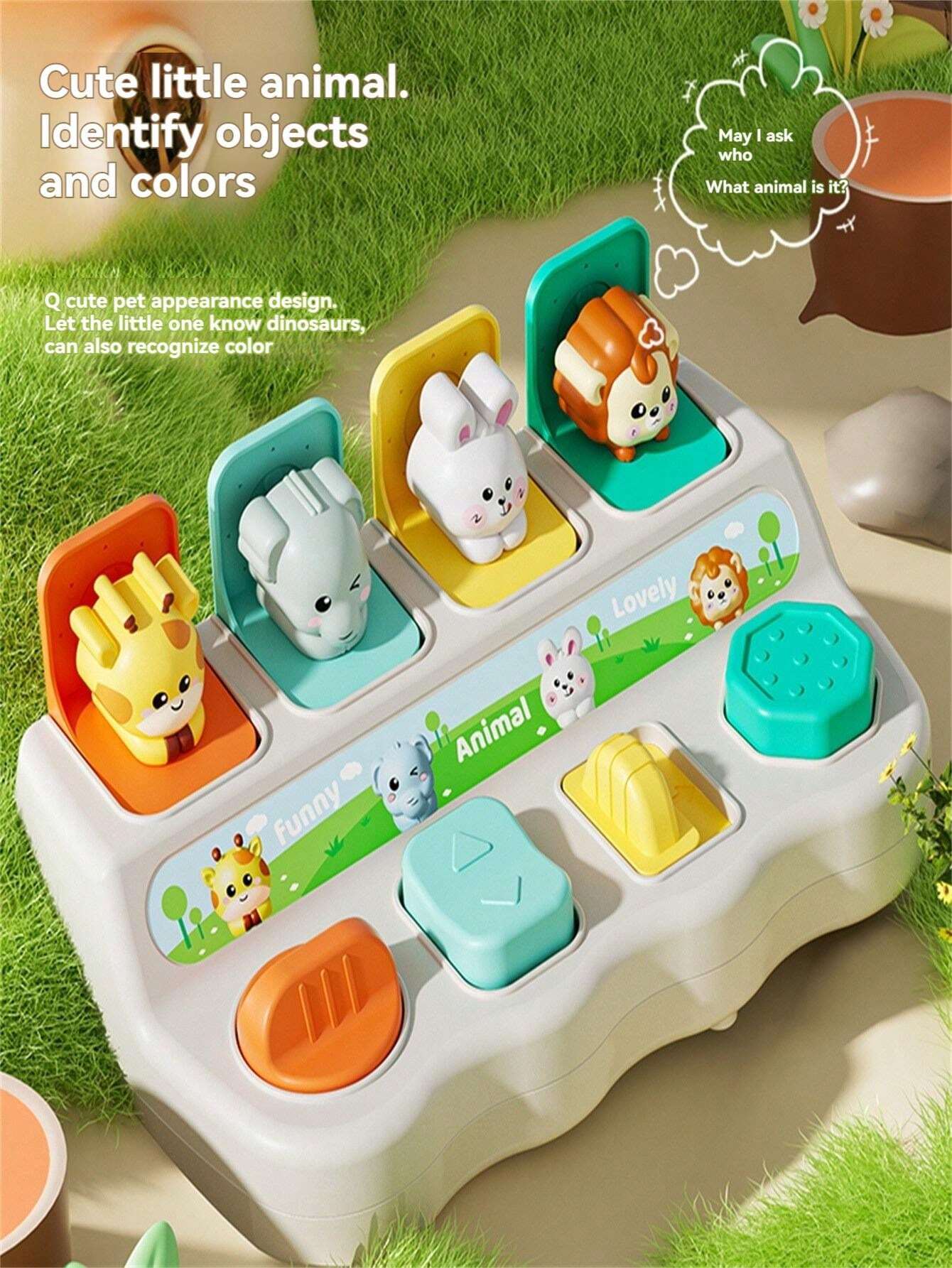 Brinquedo Caixa de Mudança de Esconde-Esconde para Crianças, Exercita a ...