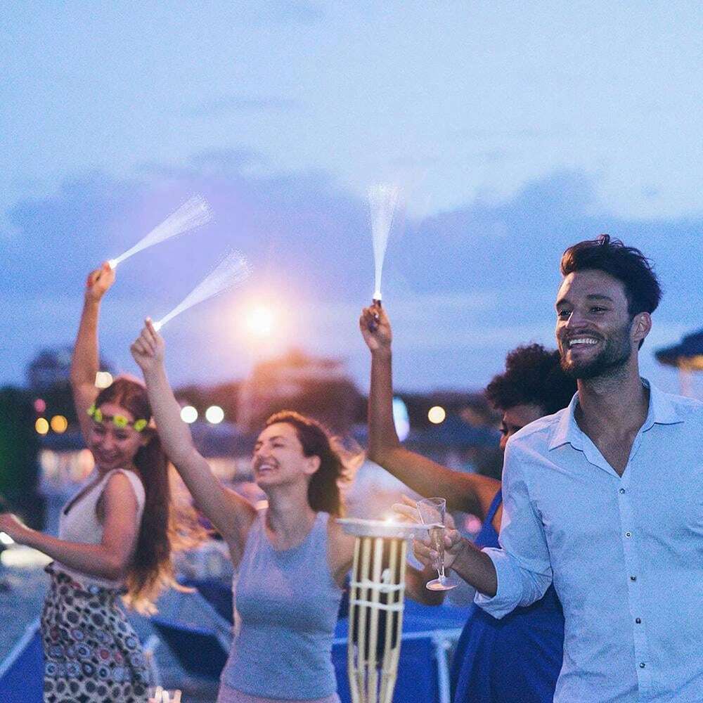 LED Foam Glow Stick, Flashing Light-Up Sticks For Weddings, Parties ...