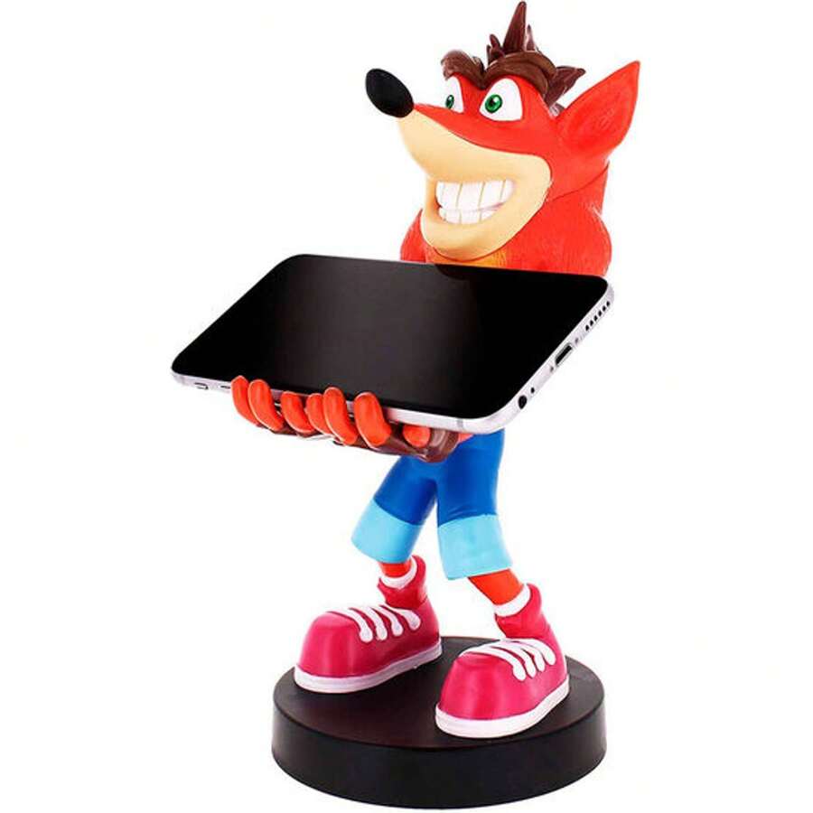 Banpresto CABLE GUY FIGURE FIXING SUPPORT CRASH BANDICOOT 20CM ...