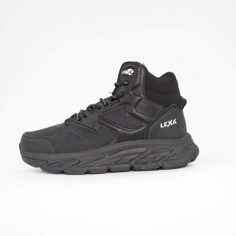 JEKO Men's Hiking Shoes Leather Low-Top Hiking Shoes For Outdoor ...