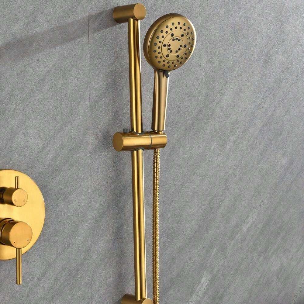 Shower System With Shower Head, Hand Shower, Slide Bar, Bodysprays ...