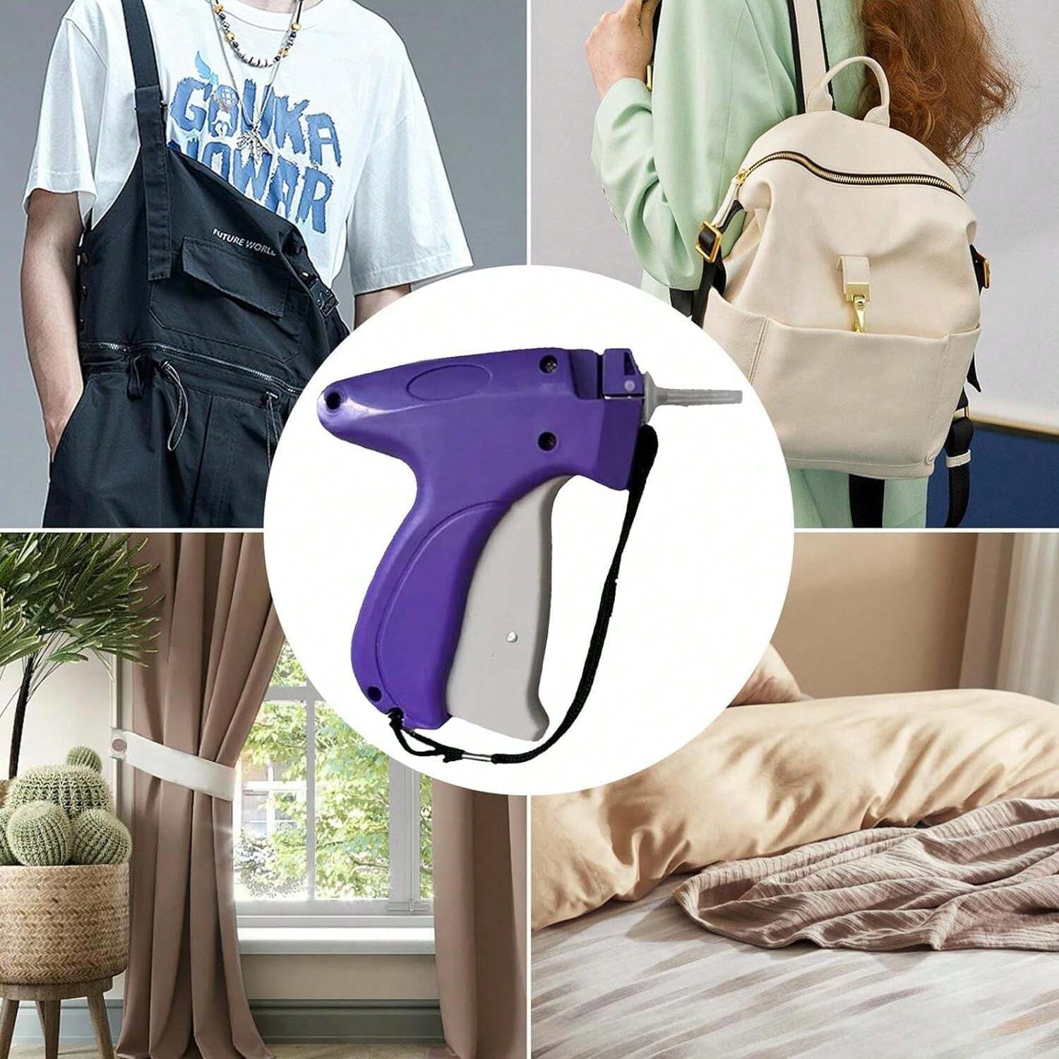 Fine Stitch Gun For Clothes, Micro Mini Stitch Tagging Gun For Clothing ...