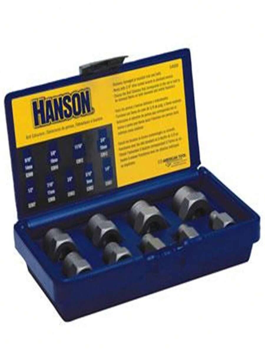 Unbeatablesale Hanson HAN54009 Bolt Extractor Set 9Pc .25 Inch -.75 ...