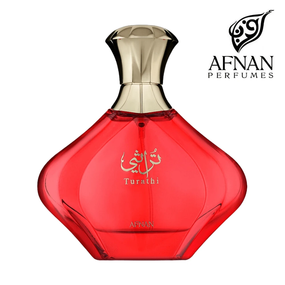 Afnan Perfumes Afnan Turathi Red 3.0 Oz EDP By Afnan Perfume For Women ...