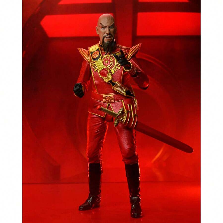 ULTIMATE MING RED MILITARY OUTFIT FLASH GORDON FIGURE 1980 18CM - High ...