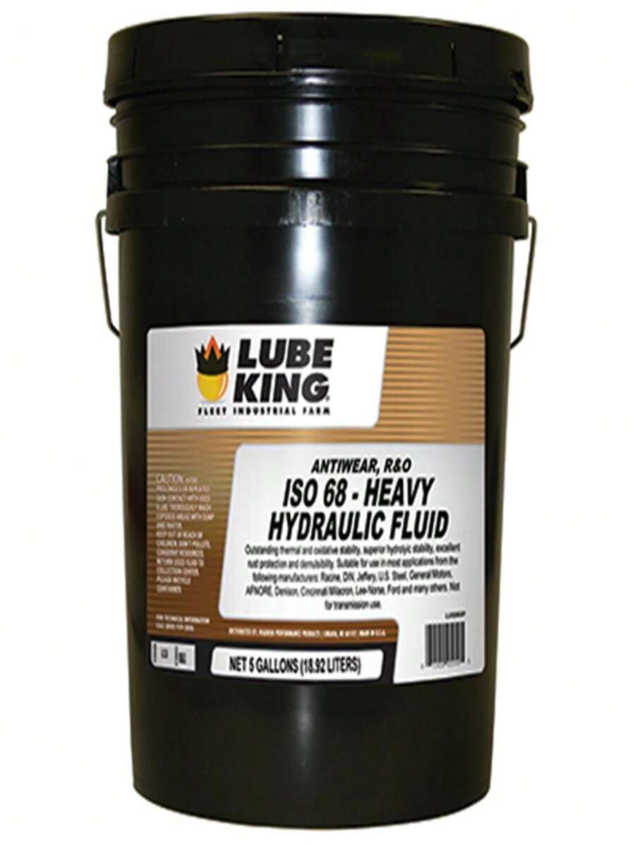 Unbeatablesale Lube King LU52685P 5 Gallon, Pail AW ISO 68 Hydraulic ...